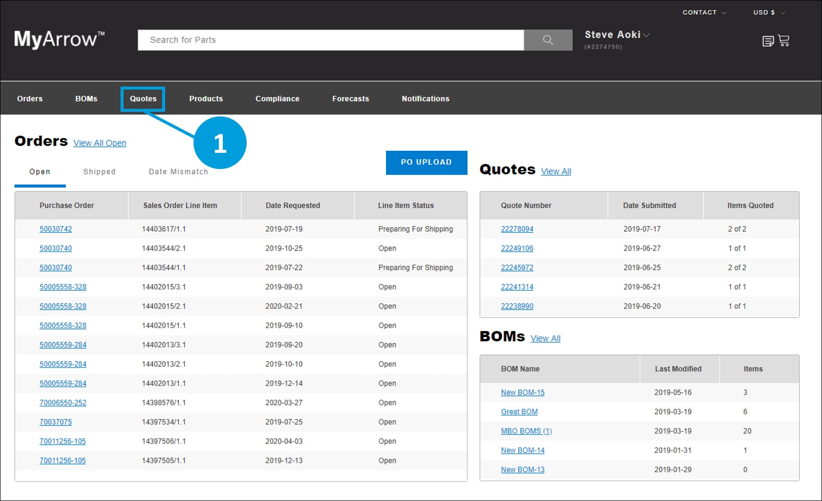 MyArrow Training - View Quotes Status Online with MyArrow