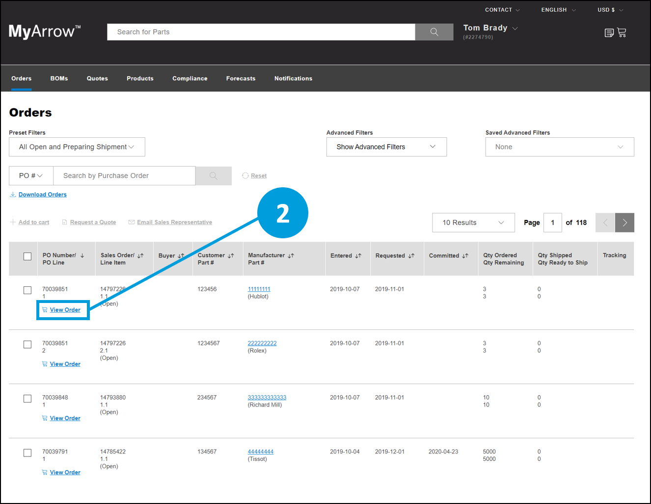 MyArrow Training - Request Schedule Changes Anytime